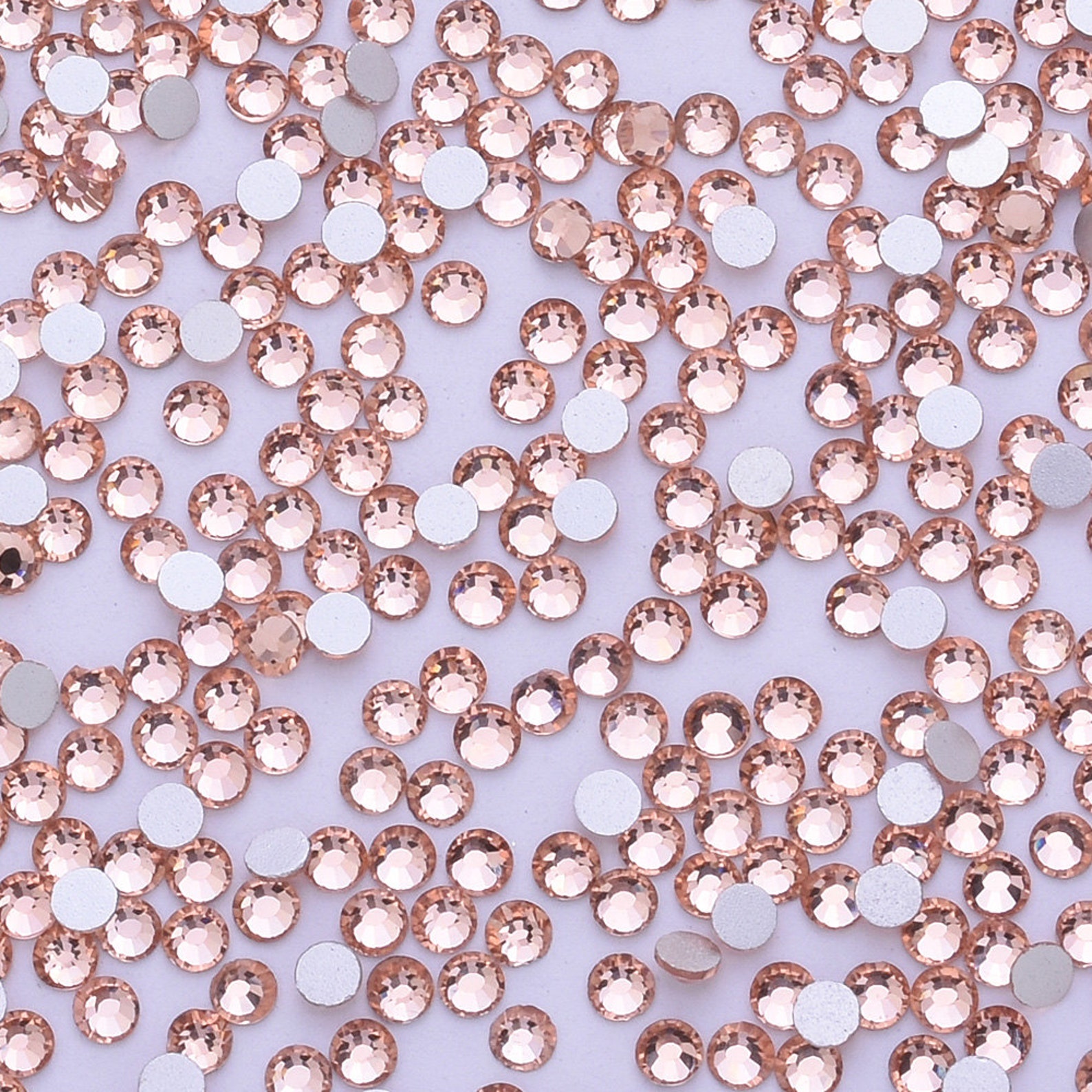 SS8 Crystal Rhinestones Flat Non Hot Fix Crystal Craft for - Etsy