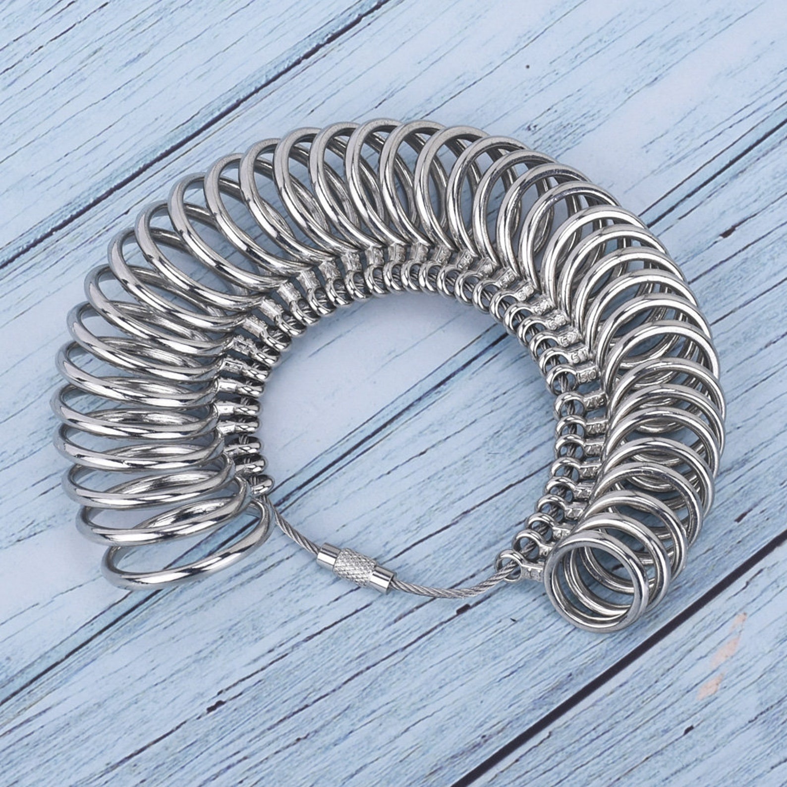 Zinc Alloy Metal Finger Size Finger Gauge Finger Tool Finger Ring Sizer ...