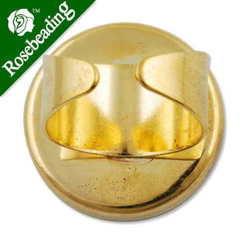 20PCS Adjustable Deep Bottom Ring Base Setting With 25 MM - Etsy