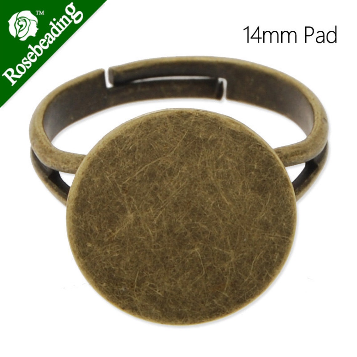 20PCS Adjustable Ring Blanks Base With 14MM Blank Padring - Etsy