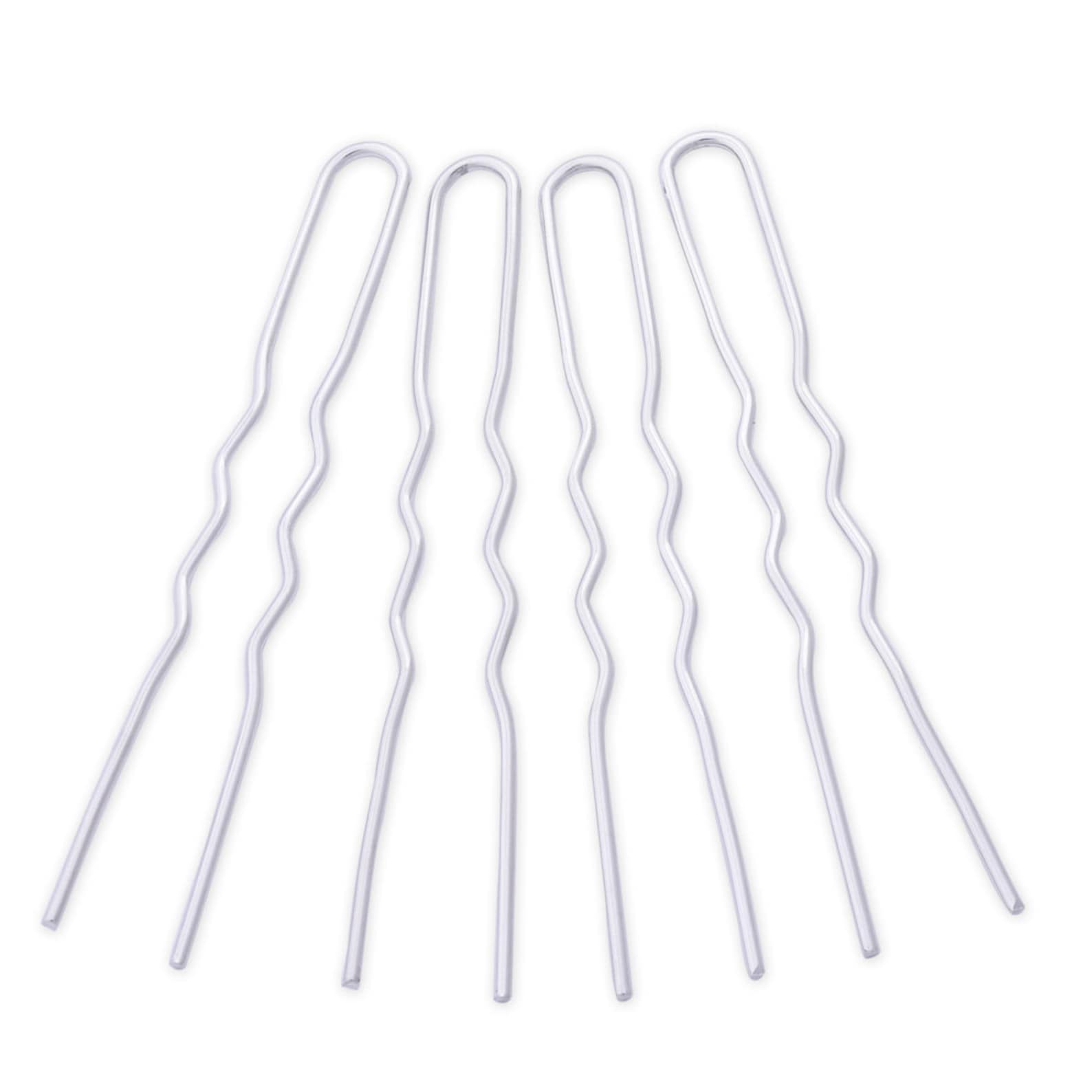 50pcs 100mm U Shape Hair Sticks Hair Clips Hair Accessories Metal Clips ...