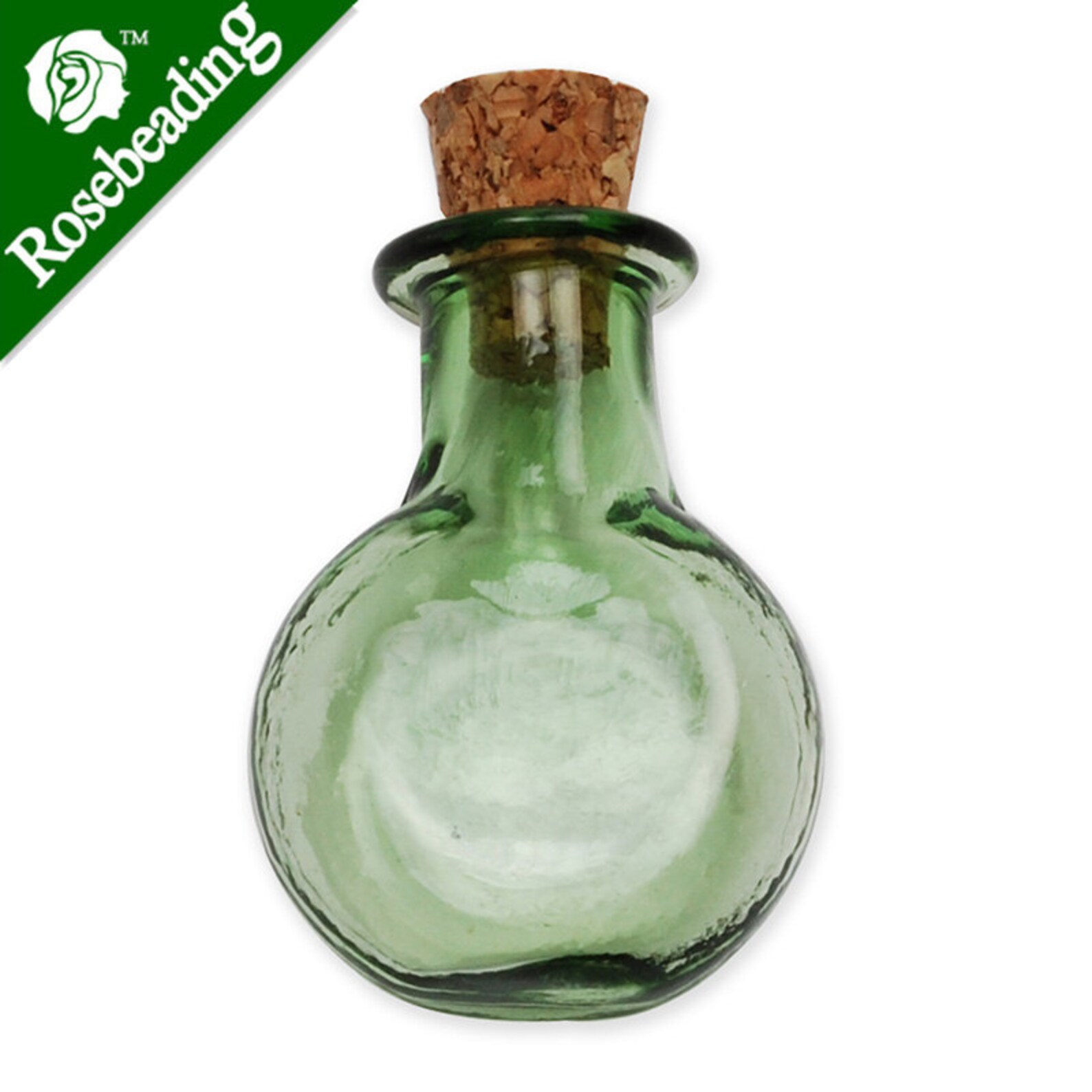 10PCS Colorful Tiny Glass Bottles Small Glass Bottles Empty Small ...