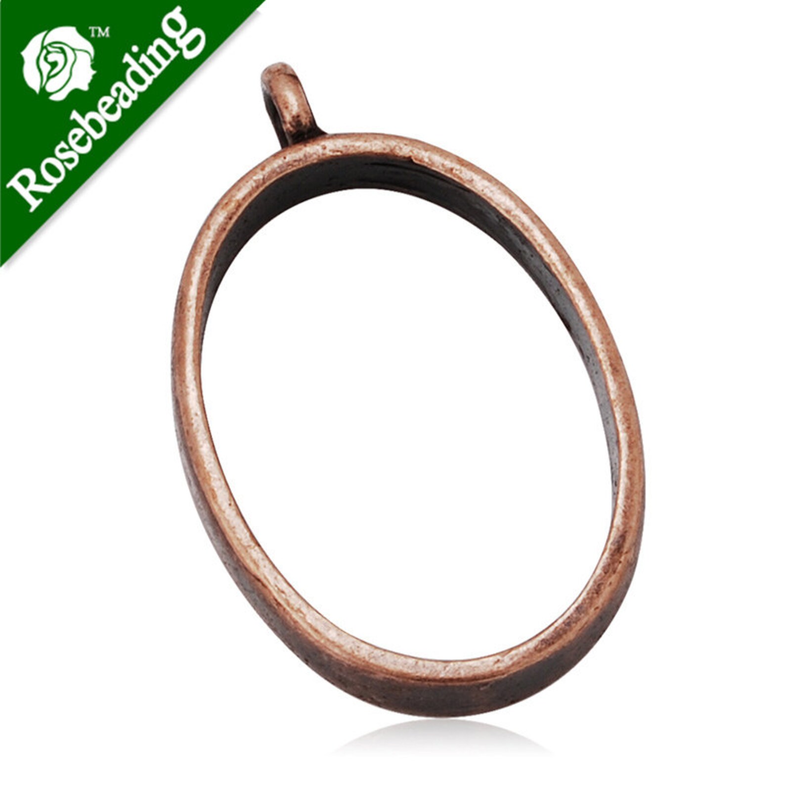 10PCS 18*25mm Oval Open Back Bezel Pendant, Open Back for Resin ...