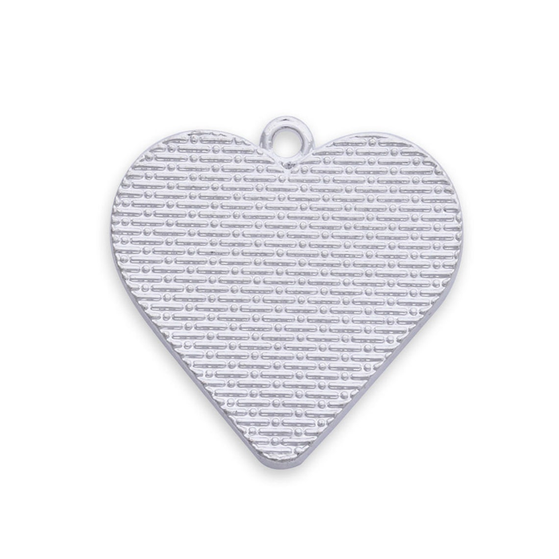 30mm Heart Bezel Pendant Setting Cabochon Base Setting Pendant | Etsy