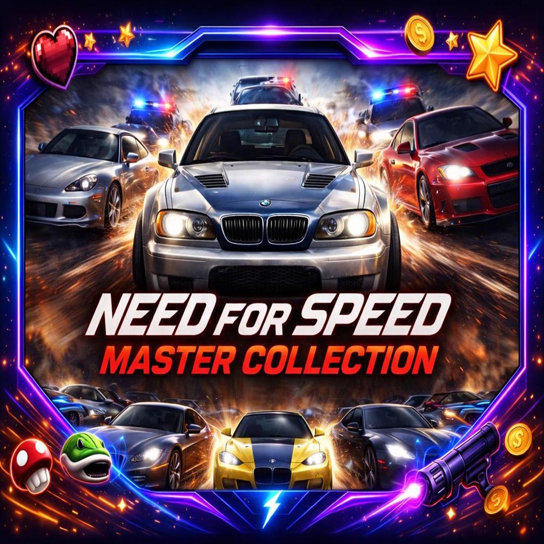 Need for Speed Master Collection for PC - Instant Download - Etsy Canada