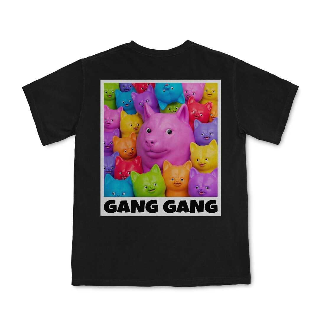 Mr. Sheeb© Graphic Tee - Gang Gang #01 - Etsy