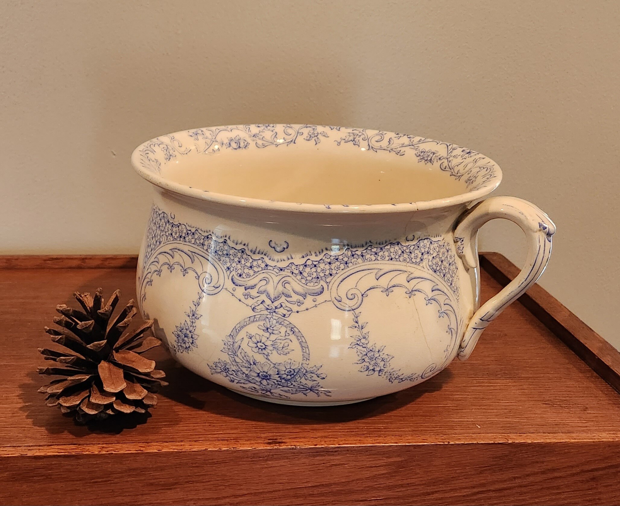 Antique Wm. A. Adderley & Co. Ceramic CHAMBER POT 1800's - Etsy