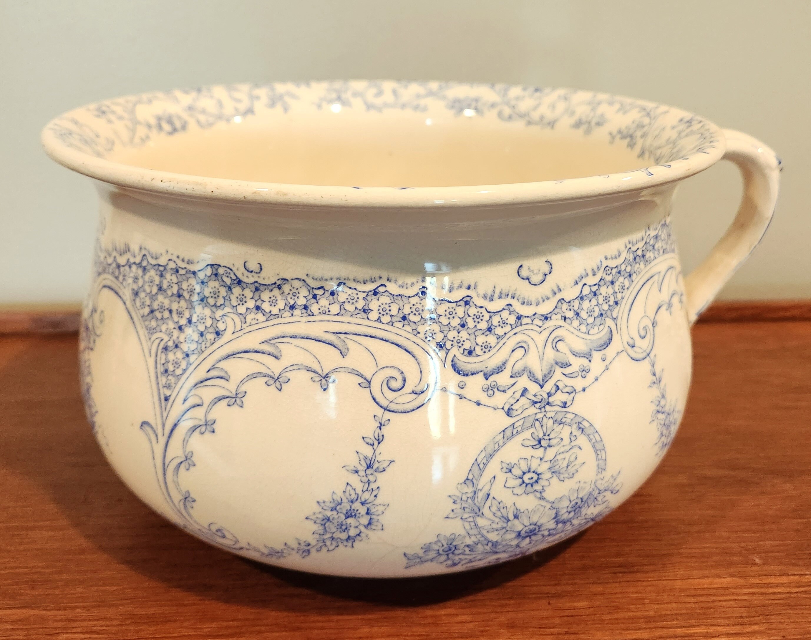 Antique Wm. A. Adderley & Co. Ceramic CHAMBER POT 1800's - Etsy