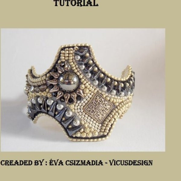 Bead Embroidery Cuff - Etsy