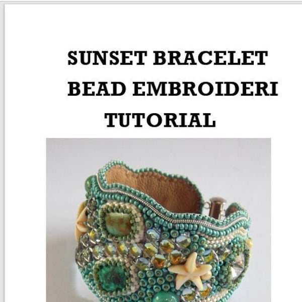Embroidery Bracelet - Etsy
