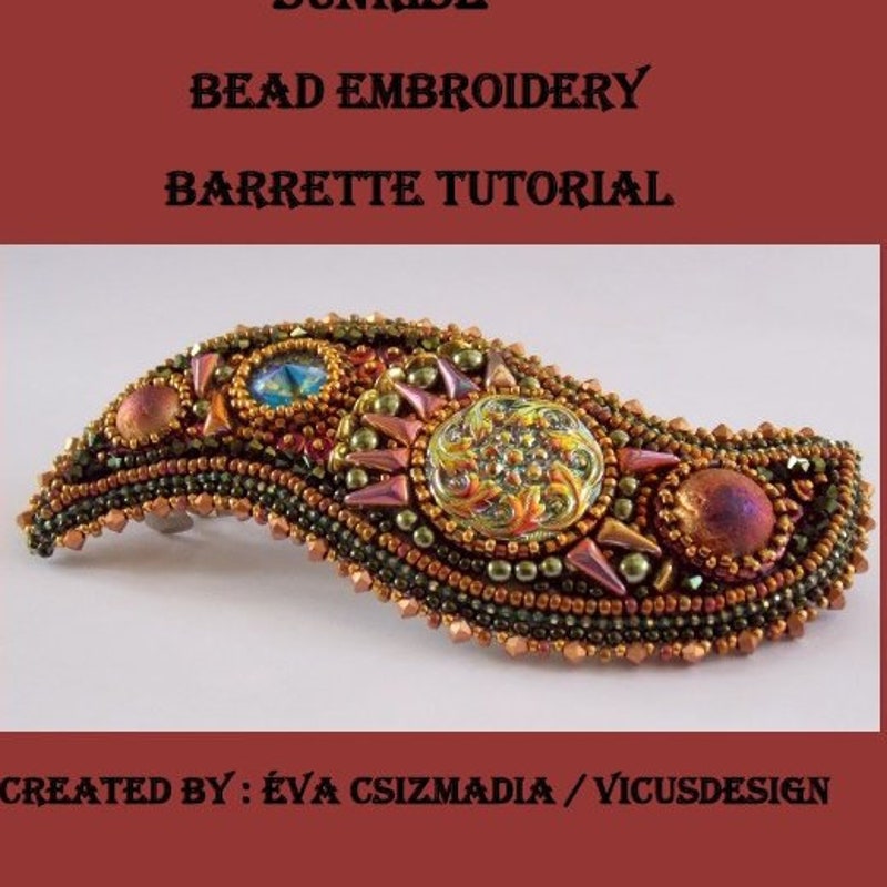 Beaded Barrette Patterns - Etsy