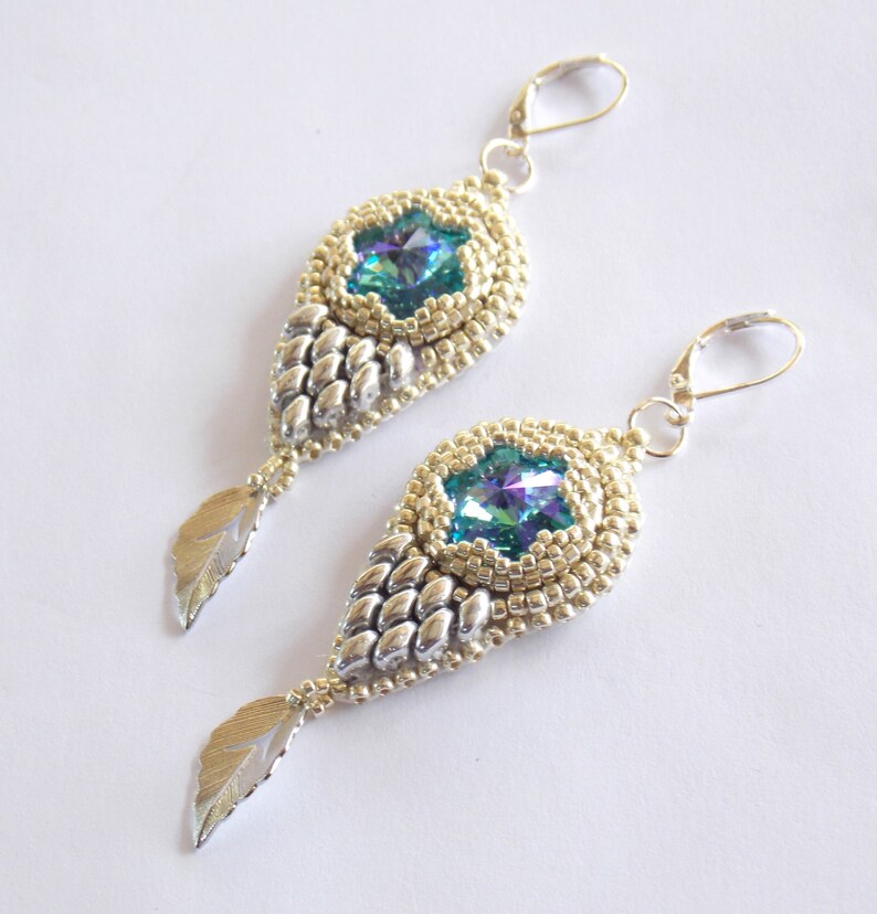 Tutorial pattern Bead Embroidery beading Pattern - Etsy