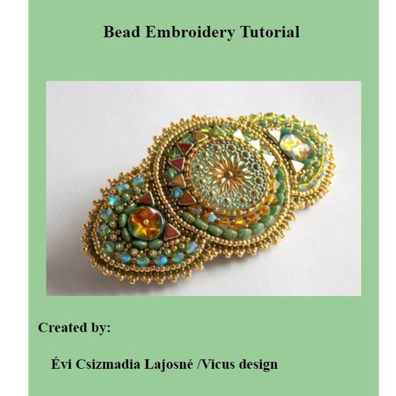 Beaded Barrette Patterns - Etsy