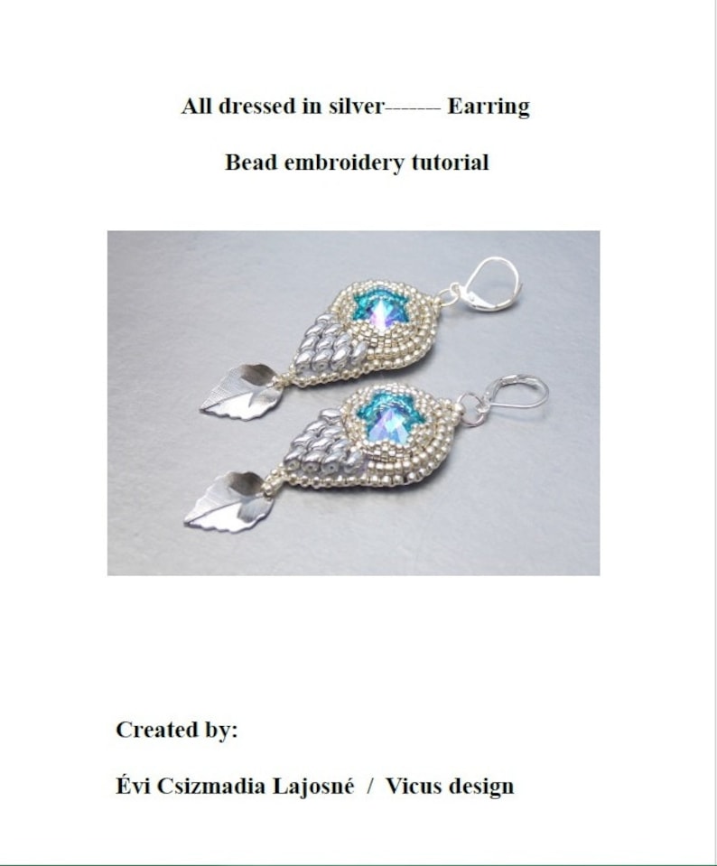 Tutorial pattern Bead Embroidery beading Pattern - Etsy