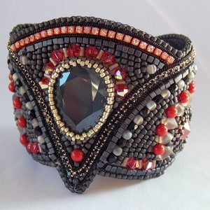 Carnival Bracelet Pattern, Tutorial ,pattern, Bead Embroidery ,beading ...
