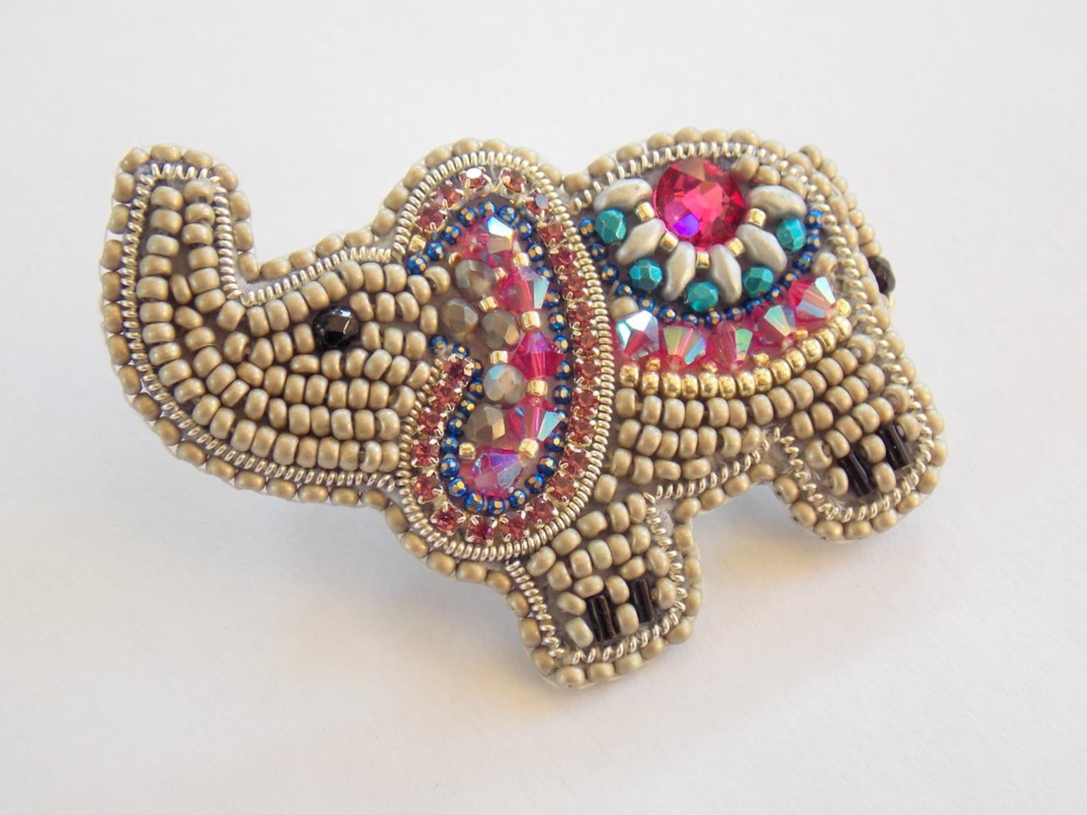 Tutorial ,pattern, Bead Embroidery ,beading Pattern , Instructions Only ...