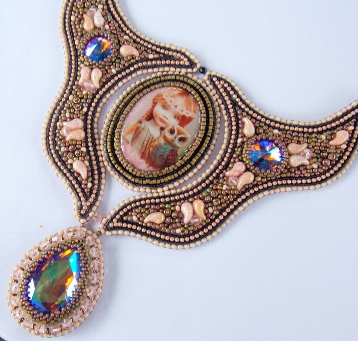 Princess Rozina vintage Style Collars Olympicartstudio - Etsy