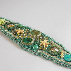 Sunset Bracelet Pattern, Tutorial ,pattern, Bead Embroidery ,beading ...