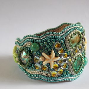 Sunset Bracelet DIY , KIT, Pattern, Tutorial and Materials, Bead ...