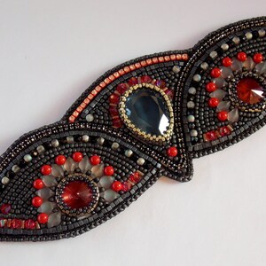 Carnival Bracelet Pattern, Tutorial ,pattern, Bead Embroidery ,beading ...