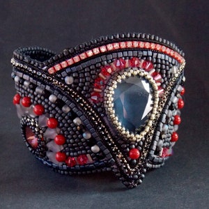 Carnival Bracelet DIY , KIT, Pattern, Tutorial and Materials, Bead ...