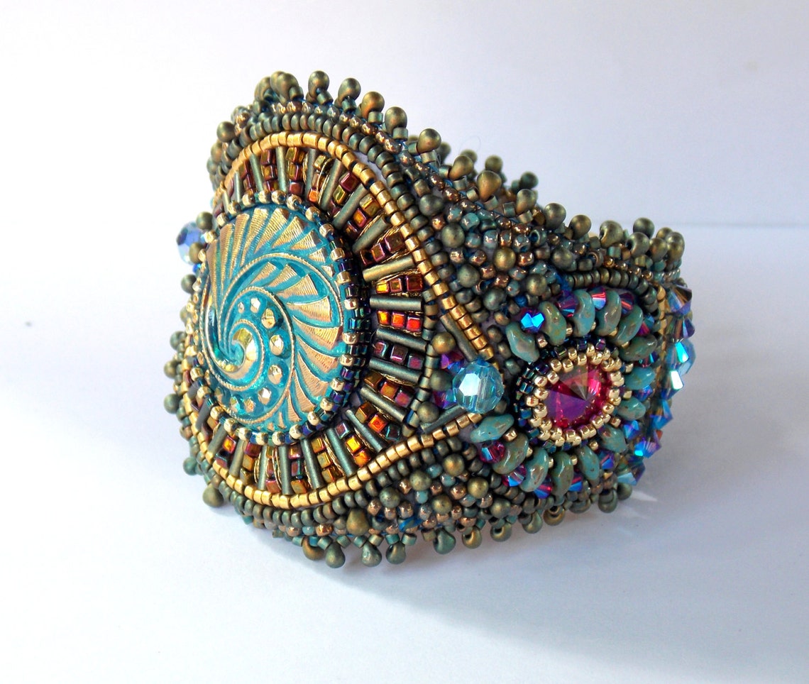 Tutorial pattern Bead Embroidery beading Pattern - Etsy