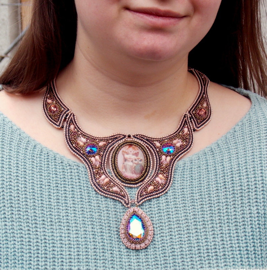 Princess Rozina vintage Style Collars Olympicartstudio - Etsy