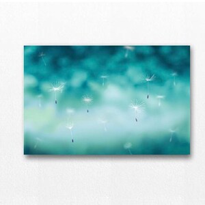 Dandelion Wall Art Dandelion Canvas Abstract Art 20x30 Fine - Etsy