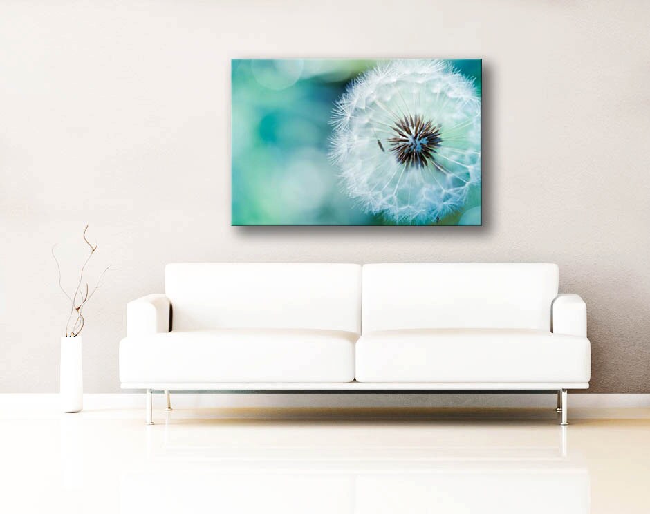 Canvas Art Dandelion Canvas Print Dandelion Wall Art Dandelion - Etsy