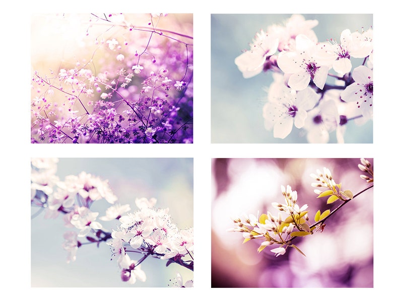 Flower photography set nature photography botanical 5x7 8x10 | Etsy