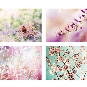 Spring Photography Print Set Botanical 8x10 12x18 Set of 4 - Etsy