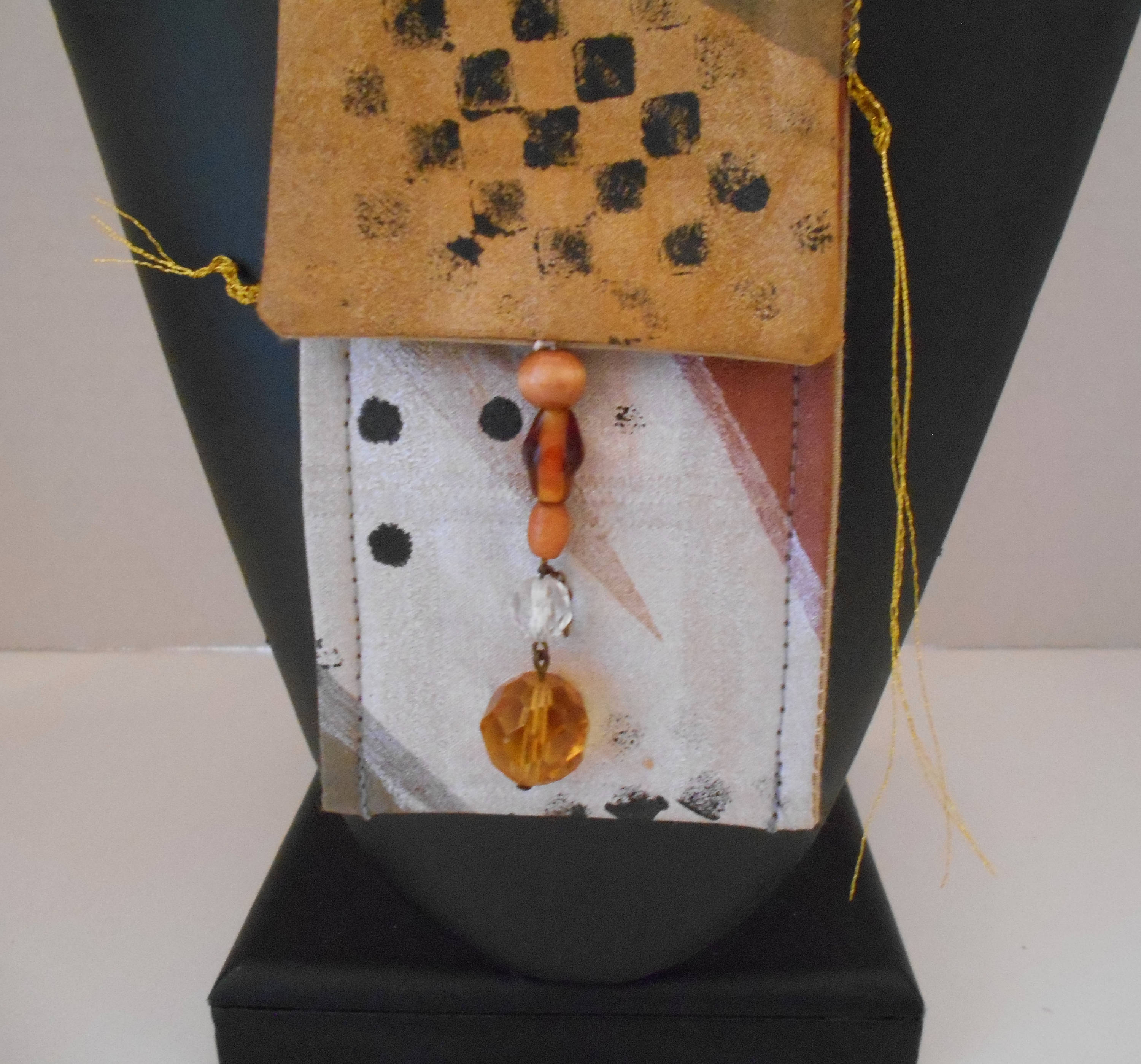 Hand Painted Cloth Necklace Pouch Talisman Medicine Amulet Bag - Etsy