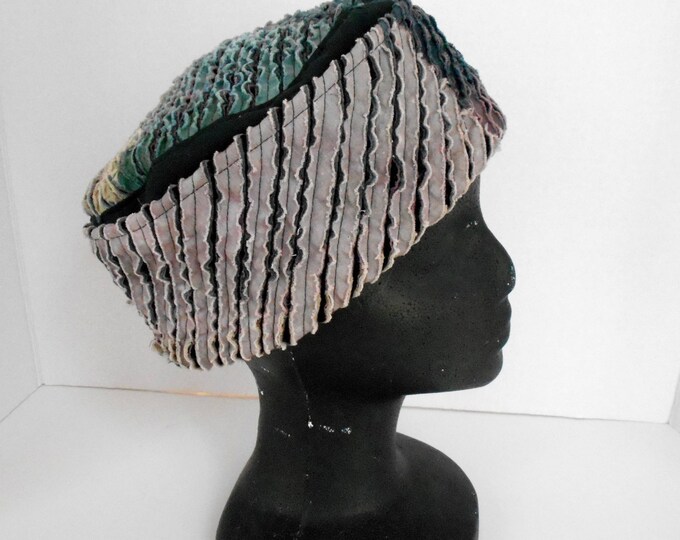 Pill Box Hat Black Pillbox Style Hat, Formal Hat, Handmade, - Etsy