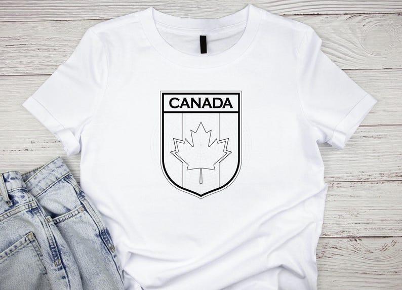 Canada Shield SVG Bundle, Maple Leaf Emblem, Canadian Logo Cut File ...