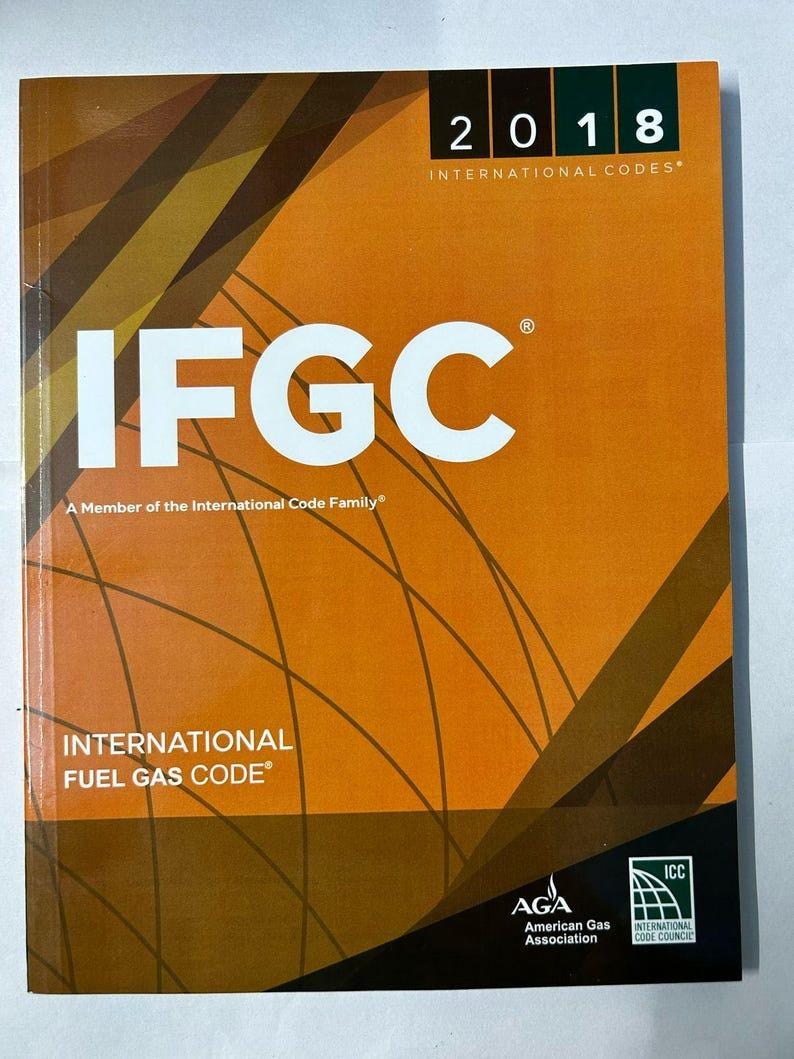 2018 IFGC : 2018 International Fuel Gas Code (ICC) 1st Edition - Etsy