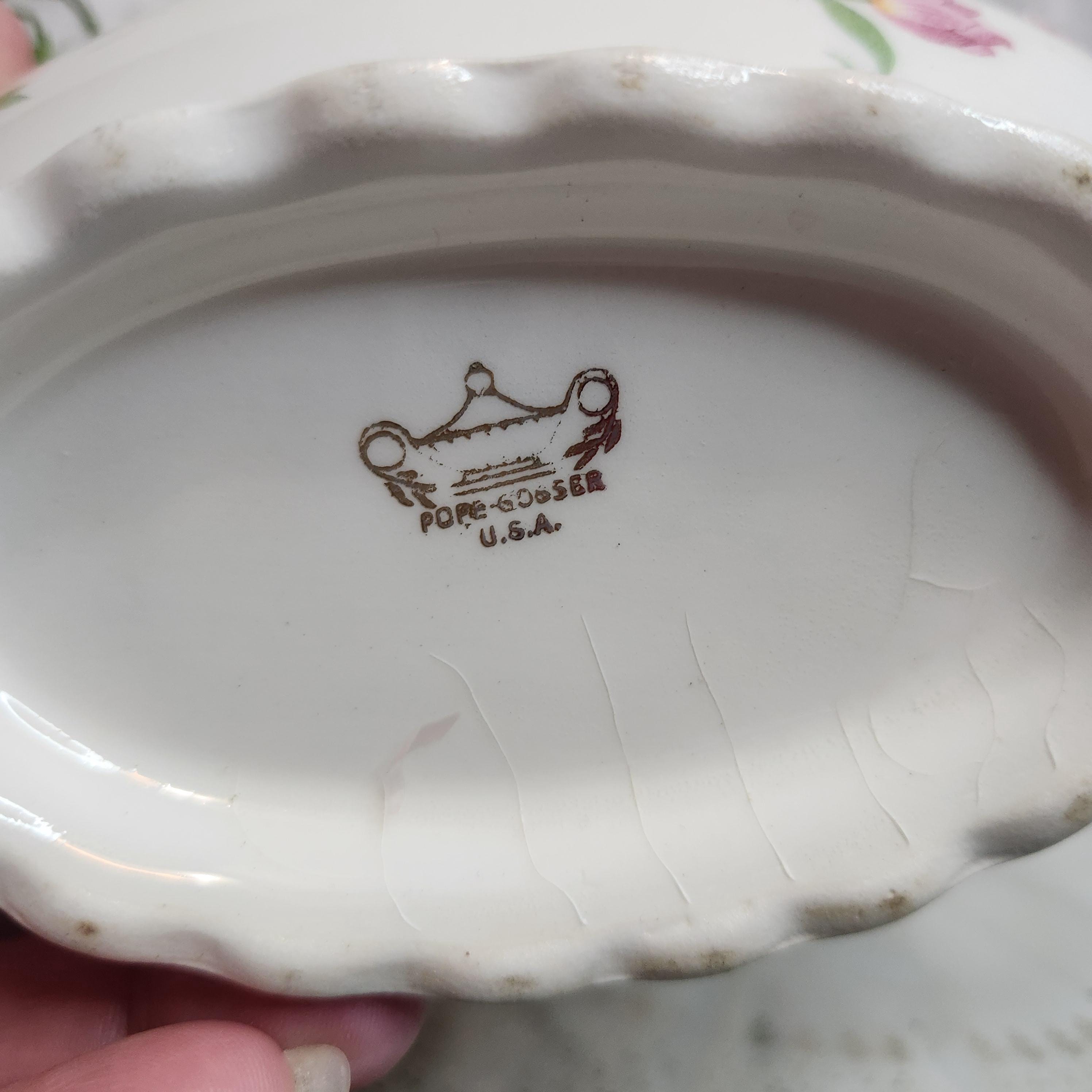 Easter Vintage Gravy Boat Assemblage, Quirky Spring Centerpiece - Etsy