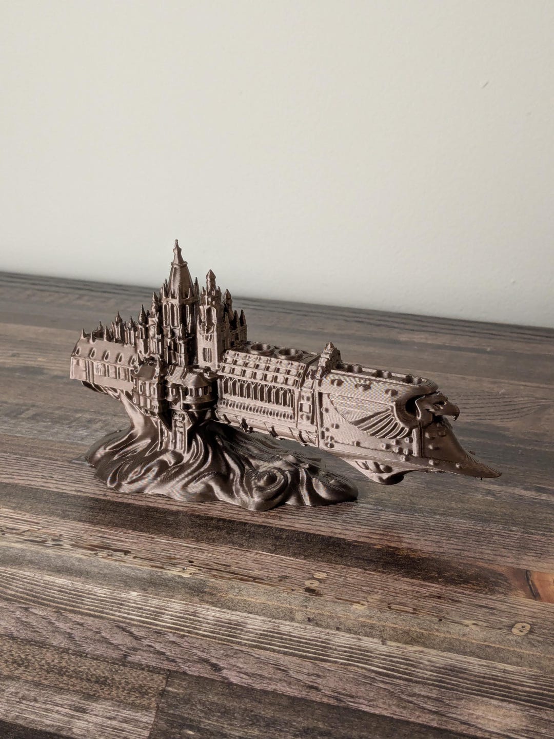 Gothic Galactic Warship Pen Holder – Sci-fi Desk Display - Etsy
