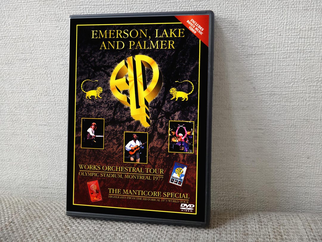 EMERSON LAKE & PALMER Works + Manticore Special, Live at Montreal's ...