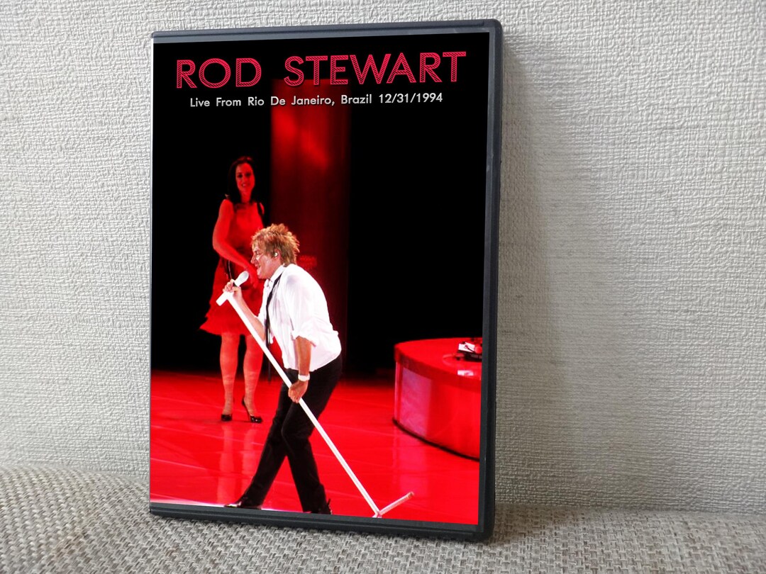 ROD STEWART Live From Rio De Janeiro, Brazil 12.31.1994 Dvd - Etsy