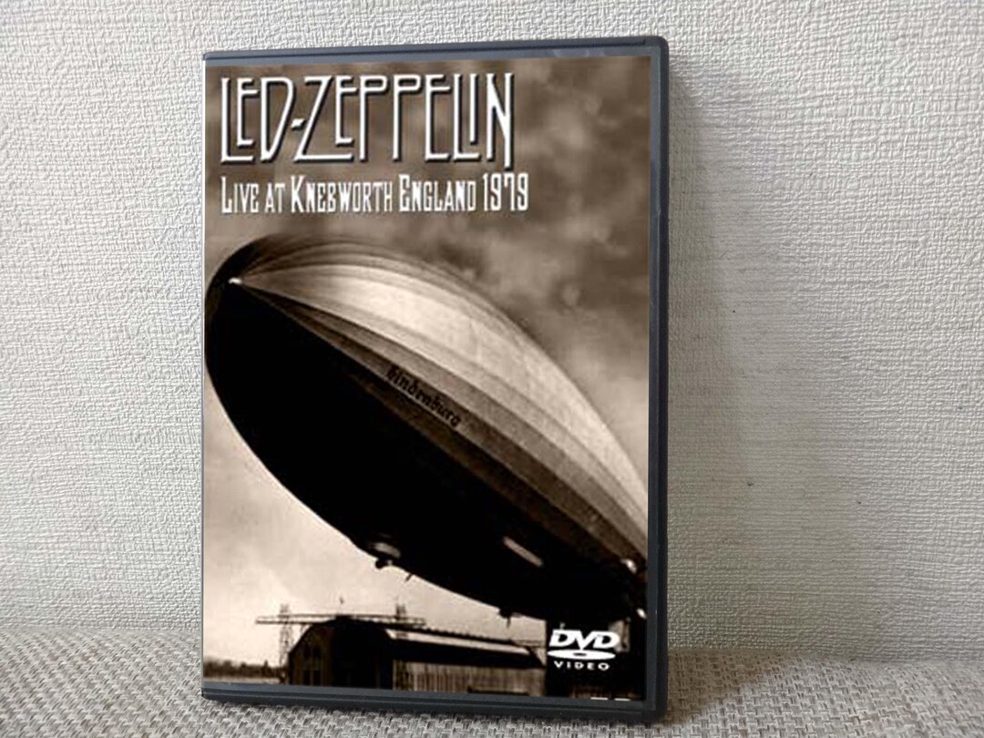 LED ZEPPELIN Live at Knebworth England 8.11.1979 Dvd - Etsy