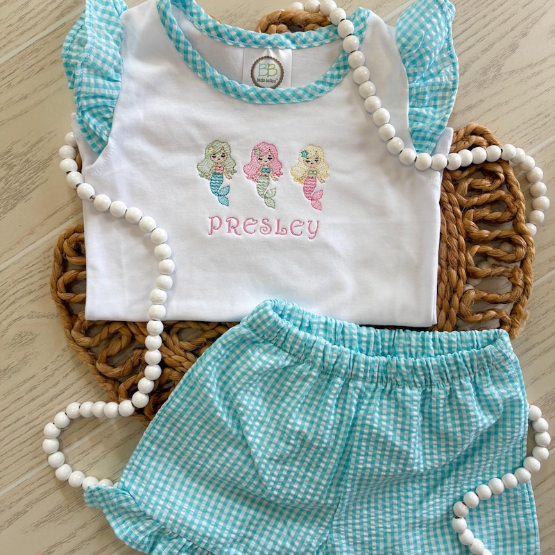Mermaid Dress Monogram - Etsy