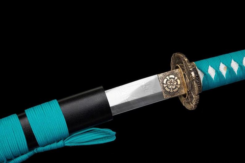 Hand-forged Japanese Samurai Sword - Iaido Training Sword - Anime ...