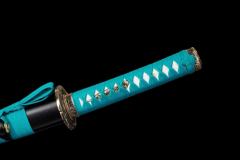 Hand-forged Japanese Samurai Sword - Iaido Training Sword - Anime ...