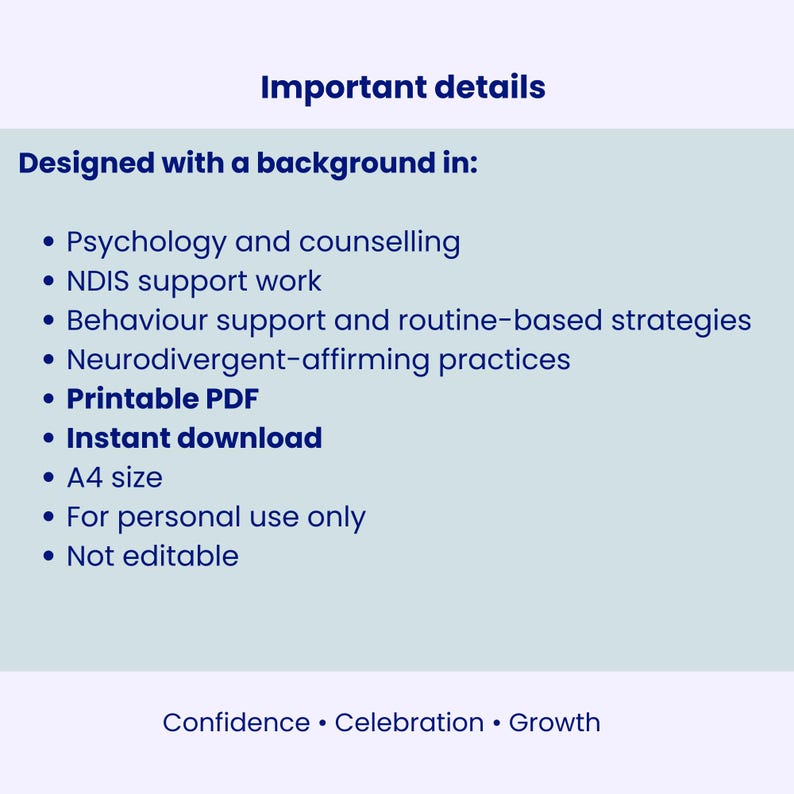 Neuroaffirming ADHD Reward Chart for Kids | Printable Visual Star Chart ...