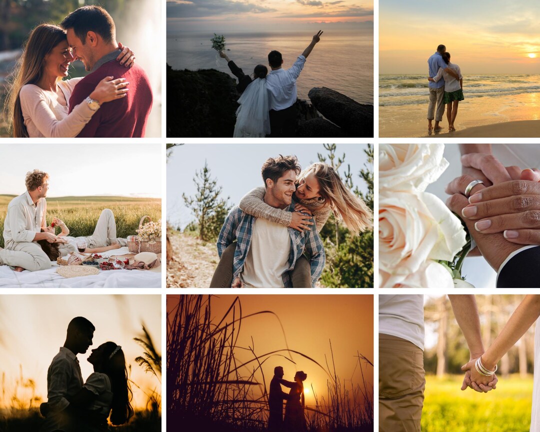 Couple Vision Board Templates - Relationship Goals Planner Digital ...