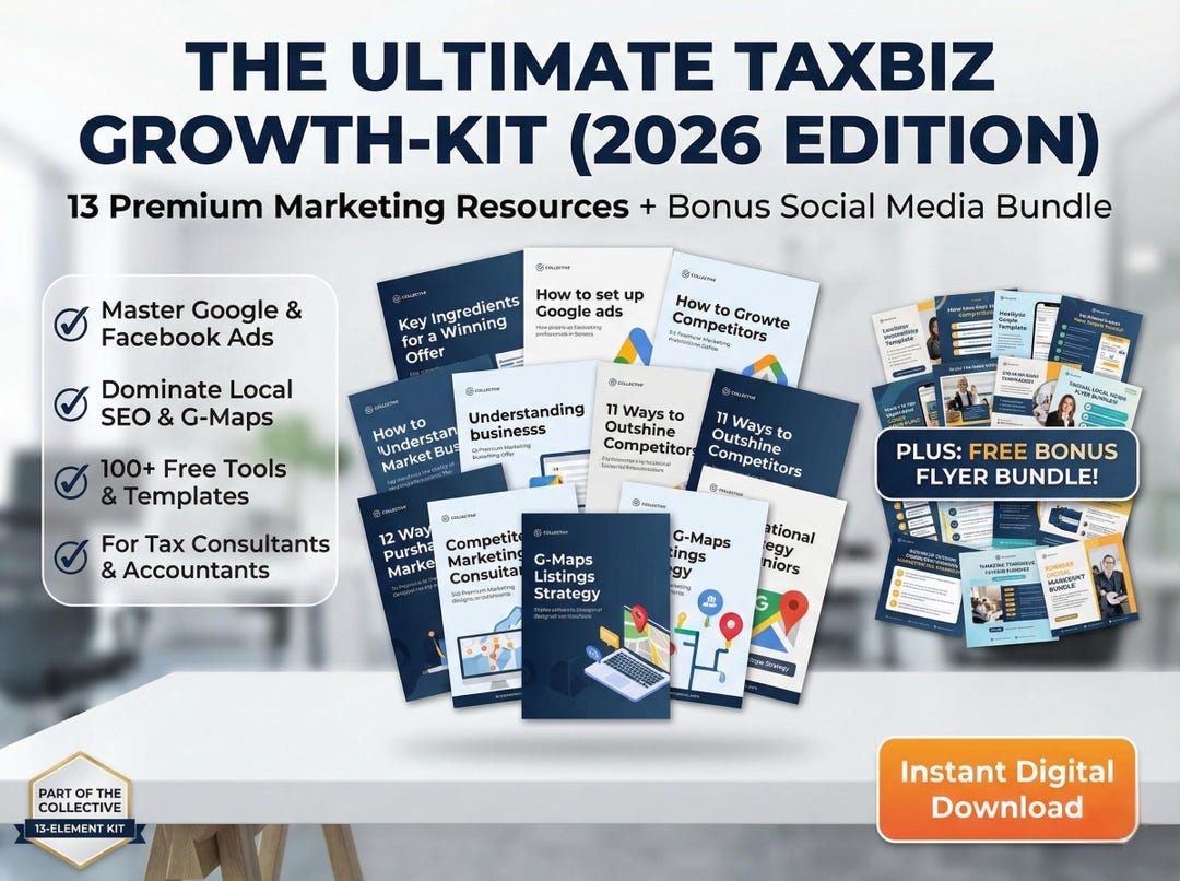 Tax Flyer Templates Canva, Social Media Marketing, Accountant Posts ...