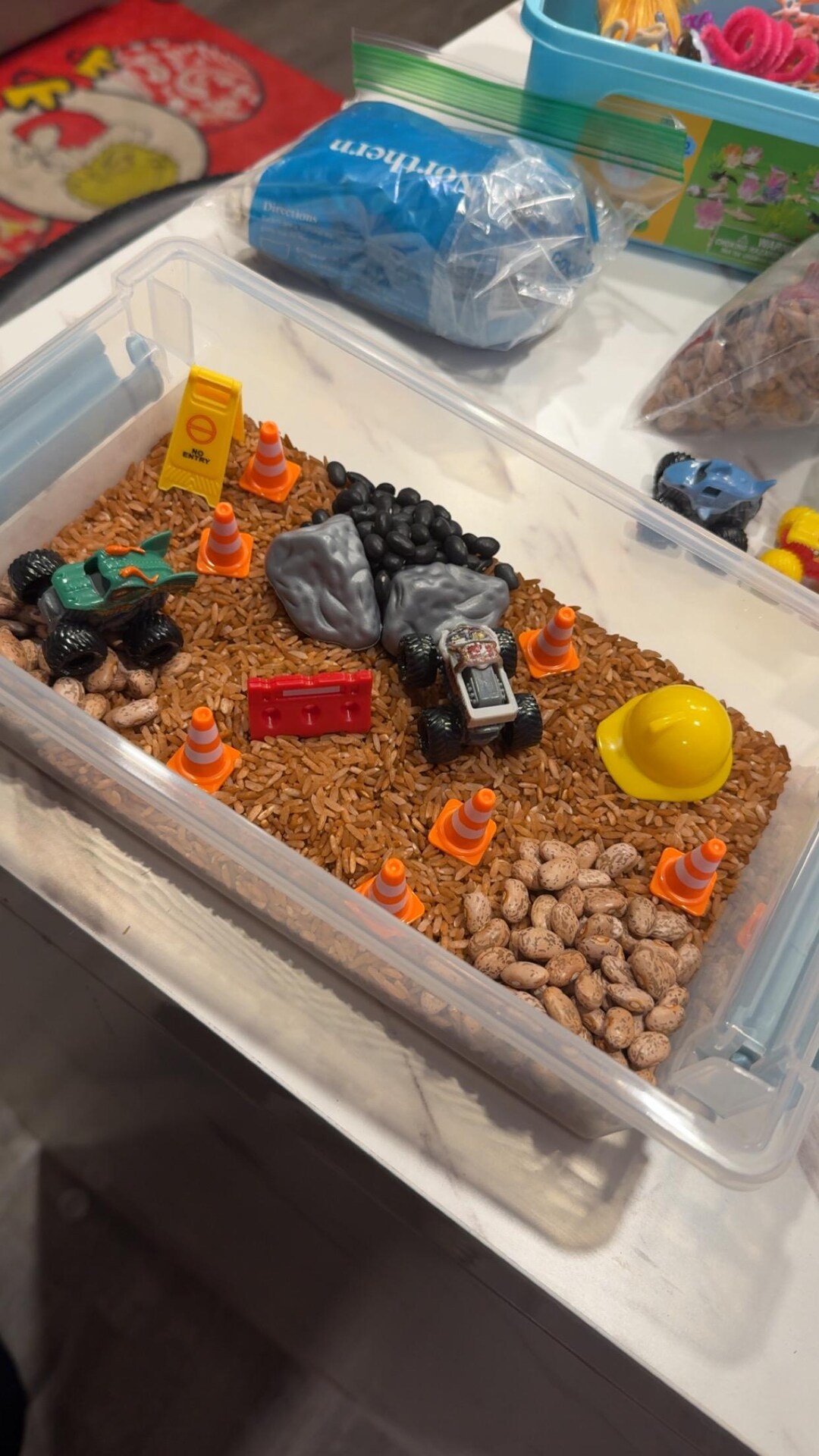 Monster Truck Bin - Etsy