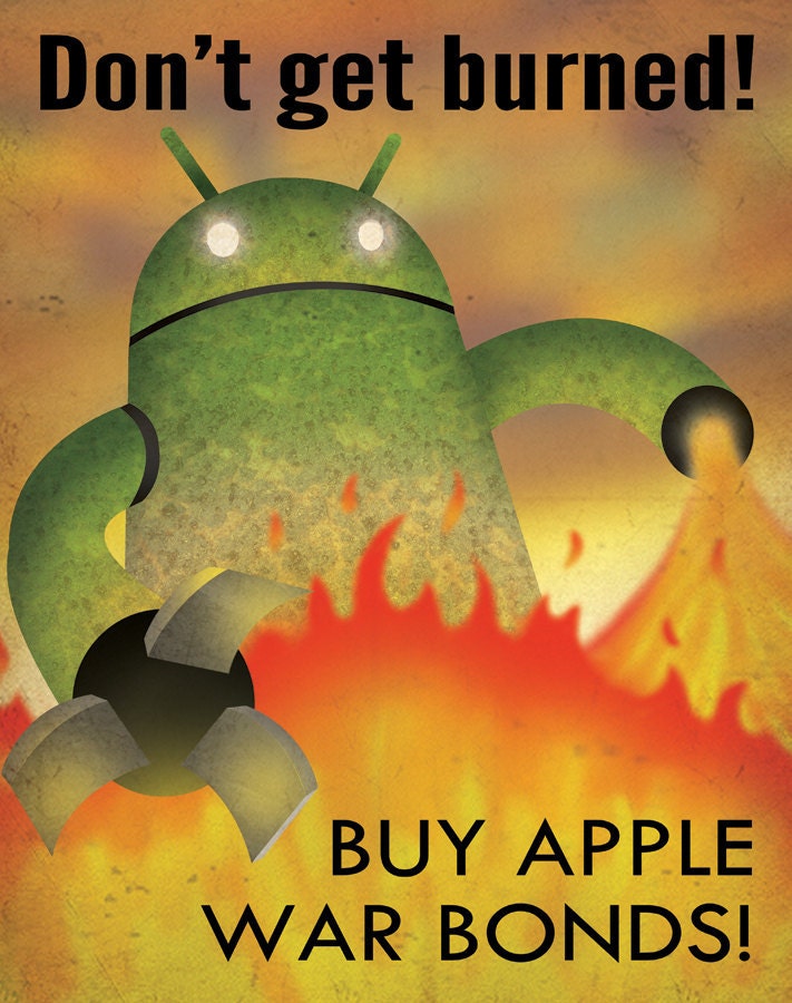 Apple Propaganda Poster - Etsy