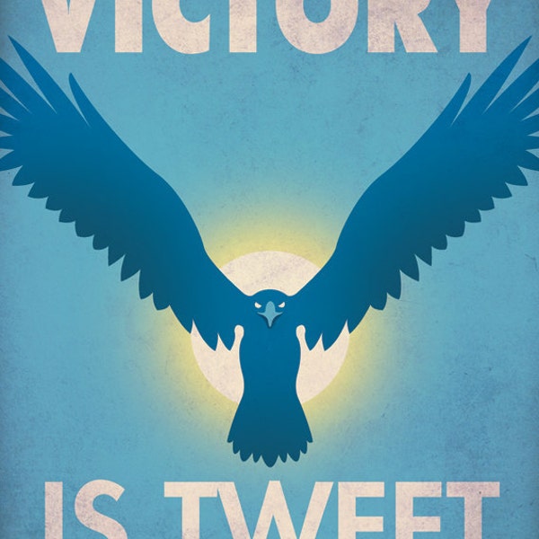 Twitter Poster - Etsy