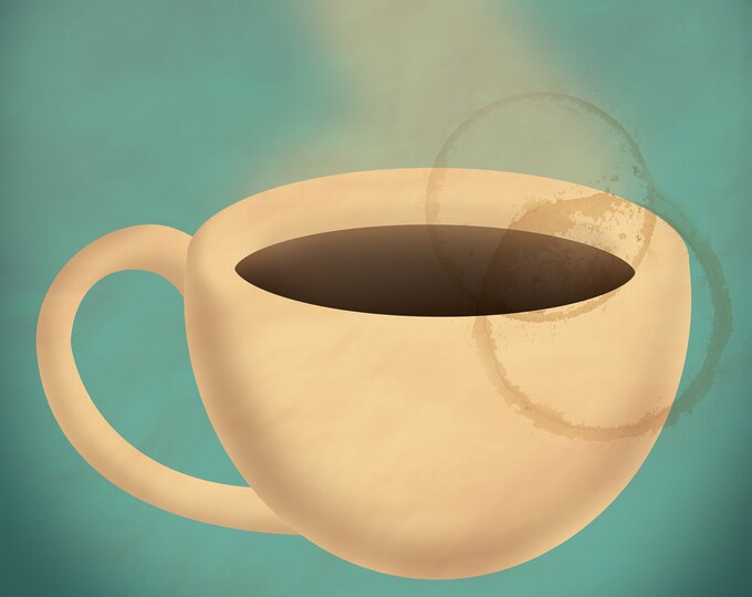 Coffee Propaganda Poster - Etsy